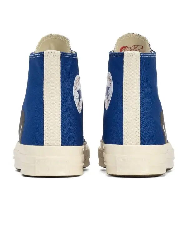 Comme Des Garçons Heart Logo High-top Sneakers