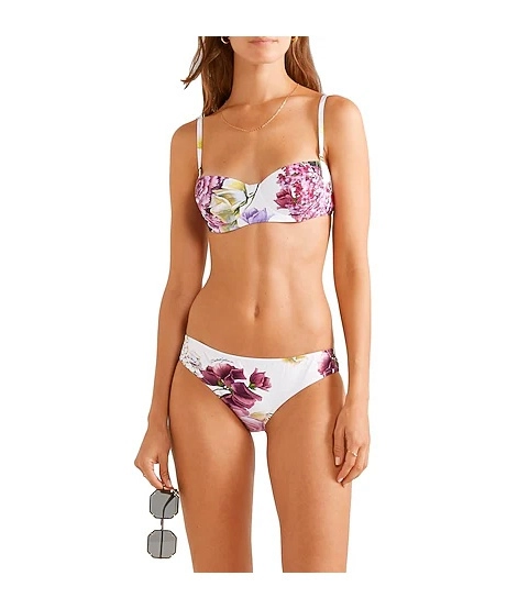 Dolce & Gabbana Floral Print Bikini Top