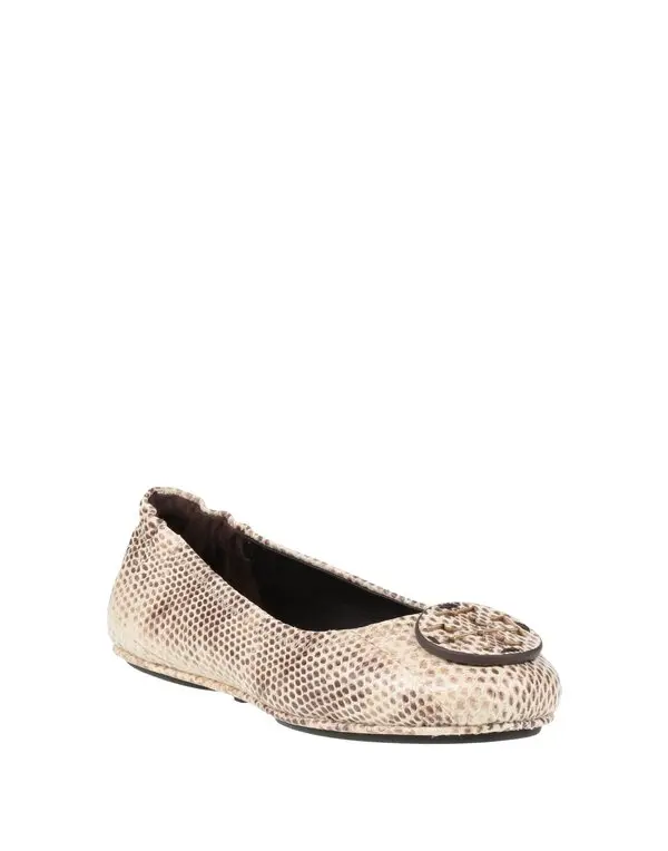 Tory Burch Snake-print Ballet Flats