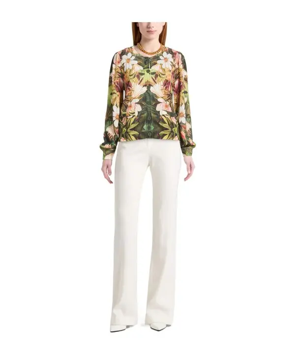 Farm Rio Floral Knit Cardigan