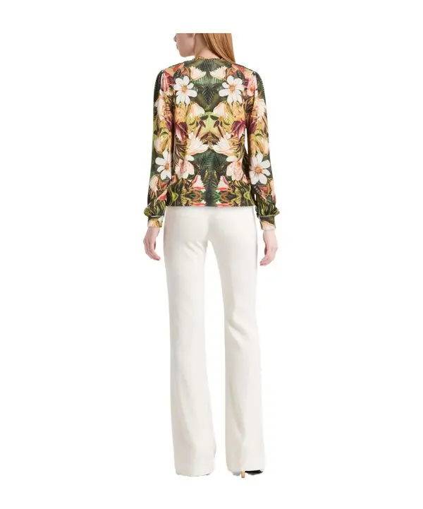 Farm Rio Floral Knit Cardigan