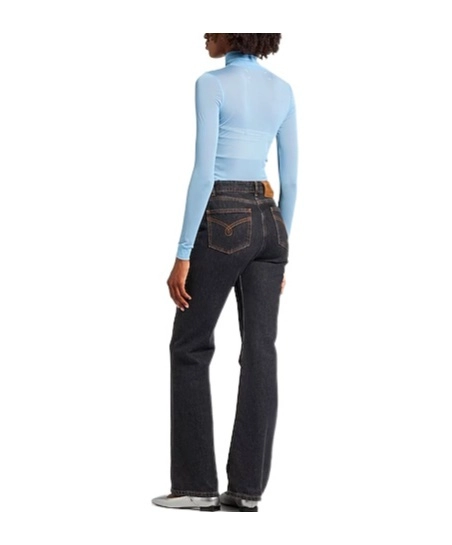 MAISON MARGIELA Solidcolor Stretch Longsleeve Top