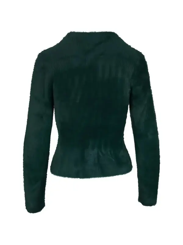 Vince Crewneck Long Sleeve Sweater - Green