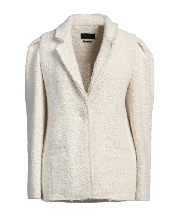 Isabel Marant Étoile Minimalist Single-breasted Blazer - White