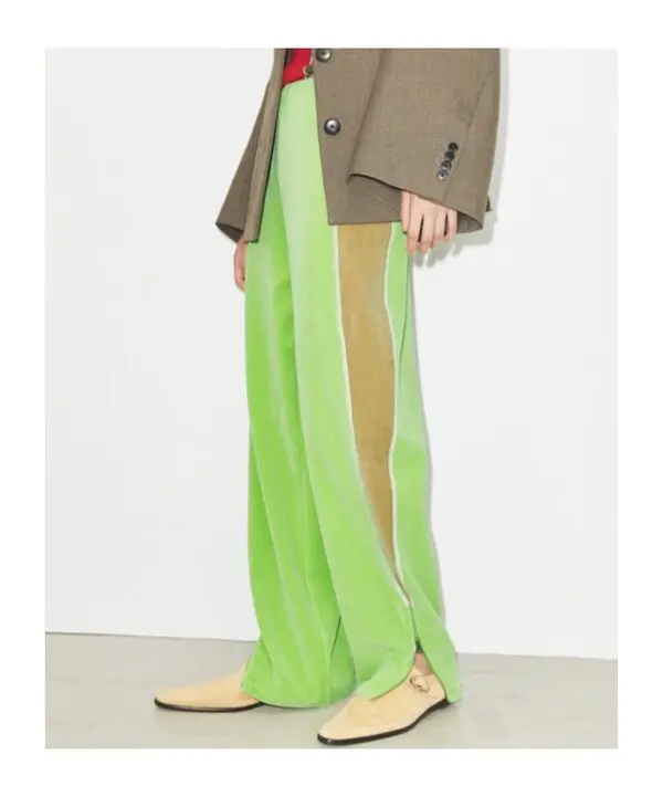 Tory Burch Stripe Zip Sweatpant