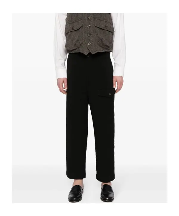 UMA WANG Quilted Cropped Trousers
