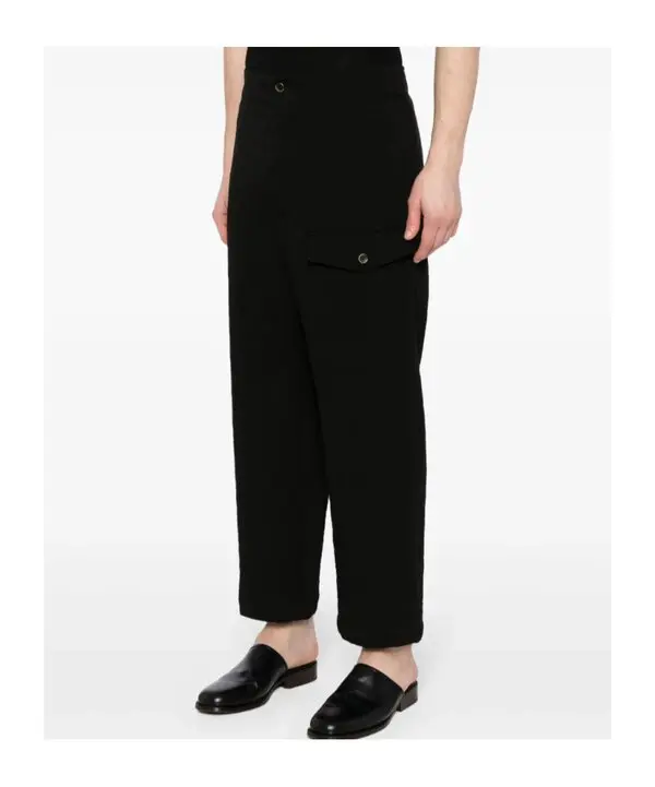 UMA WANG Quilted Cropped Trousers