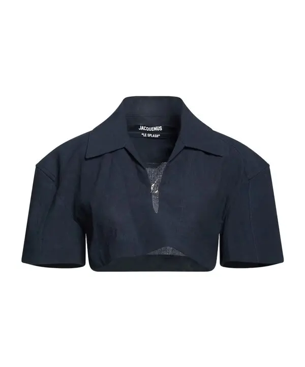 Jacquemus Solid Cropped Top