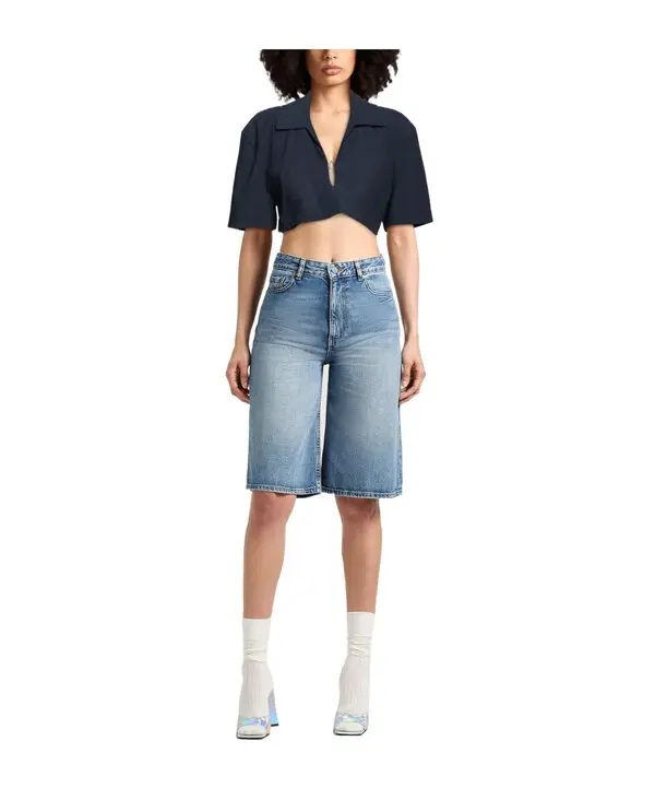 Jacquemus Solid Cropped Top