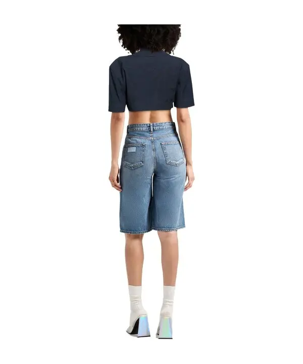 Jacquemus Solid Cropped Top