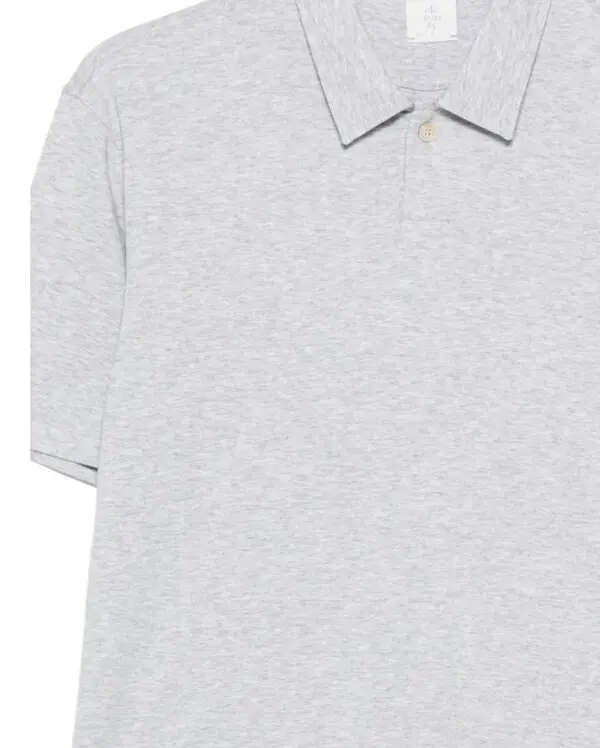 Eleventy Buttoned Short-sleeve Polo Shirt
