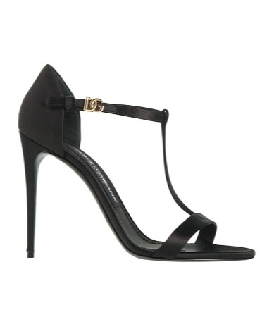 Dolce & Gabbana Satin Stiletto Sandals
