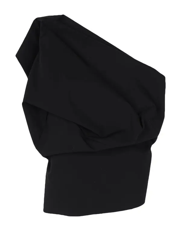 Rick Owens One-shoulder Top With Pleated Design