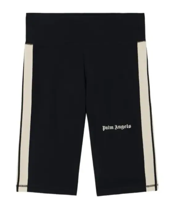 Palm Angels Logo Track Biker Shorts