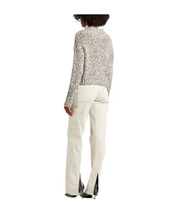 Jacquemus High Rise Straight Leg Jeans
