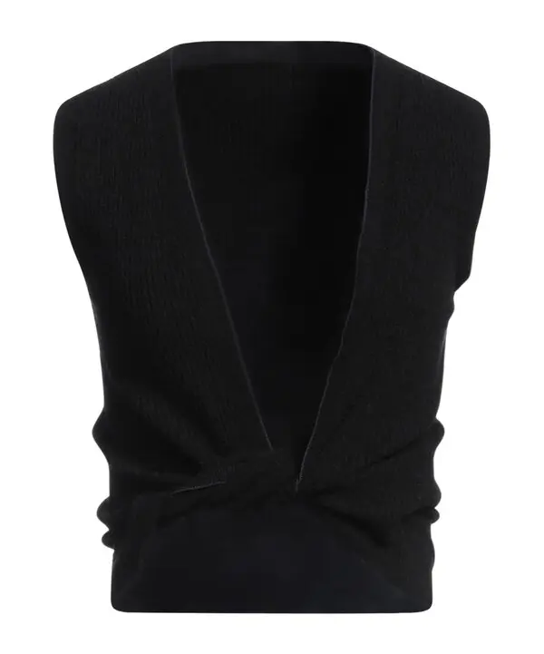 Jacquemus Two-tone Knit Top - Black