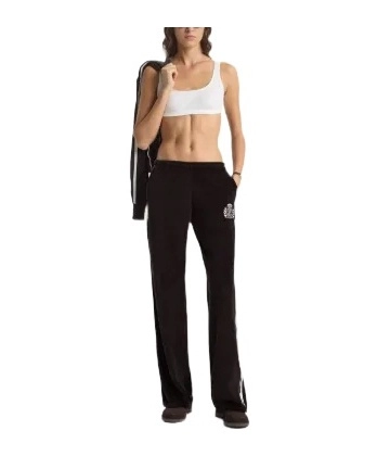 SPORTY  RICH Ny Crest Logo Stripe Track Pants