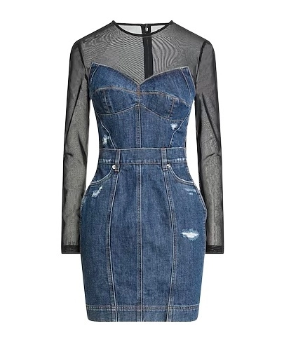 Dolce & Gabbana Fitted Denim Dress