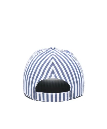 Herno Striped Baseball Cap - White
