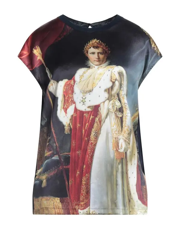 Dolce & Gabbana Printed Silk Top