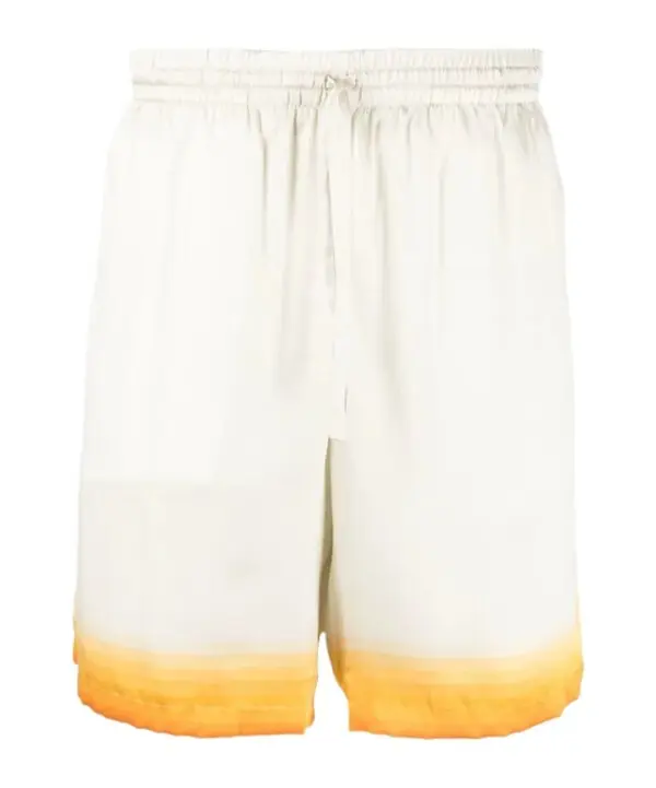 Casablanca Place Vendome Silk Shorts