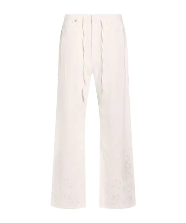 Rag & Bone Solid Color Straight-leg Trousers