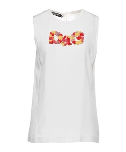 Dolce & Gabbana Minimal Solid Sleeveless Top