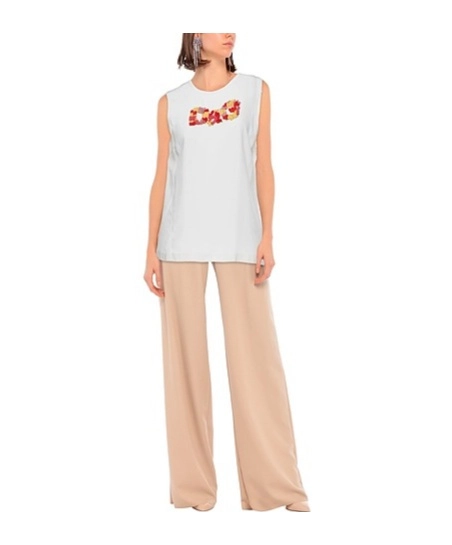 Dolce & Gabbana Minimal Solid Sleeveless Top