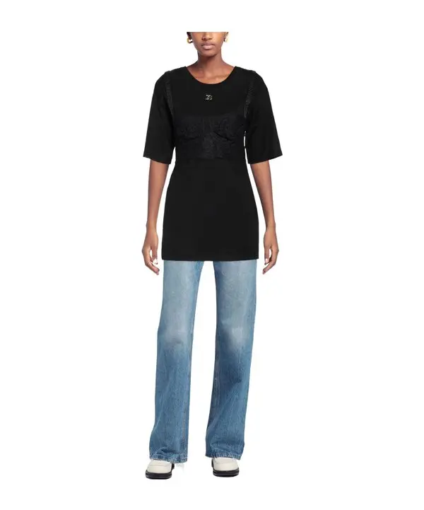 Dolce & Gabbana Solid Color T-shirts