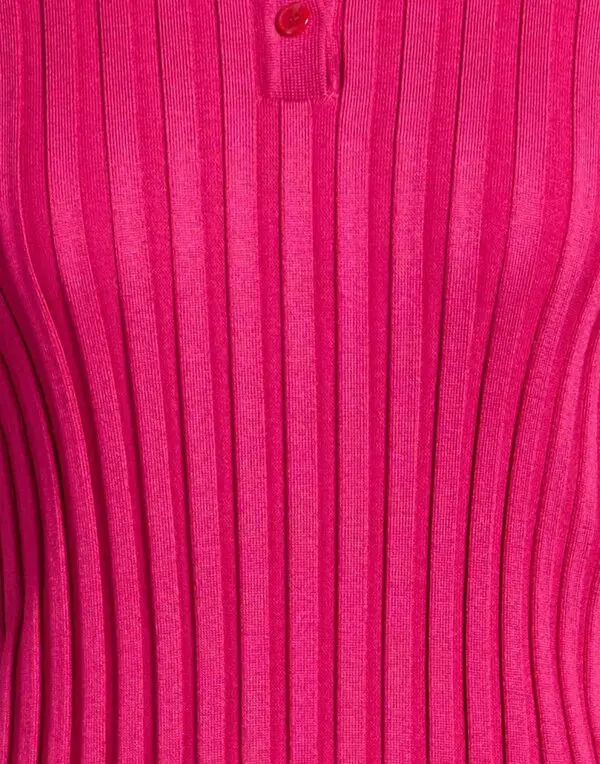 Dolce & Gabbana Solid-colored Ribbed Knit Top