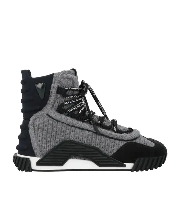 Dolce & Gabbana Two-tone High-top Sneakers