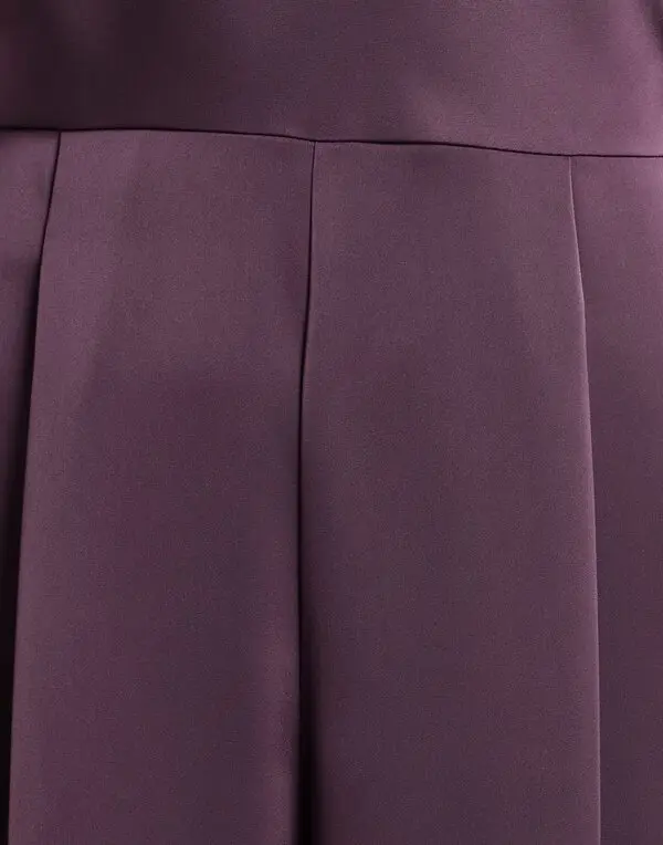 MAXCO. Minimalist Satin Sleeveless Jumpsuit