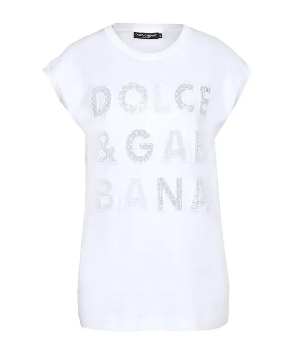 Dolce & Gabbana Printed T-shirts - White