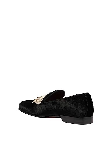 Dolce & Gabbana Embellished Velvet Loafers