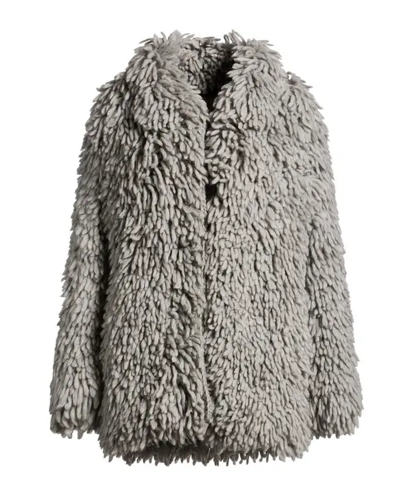 Dolce & Gabbana Fleece Cropped Coat