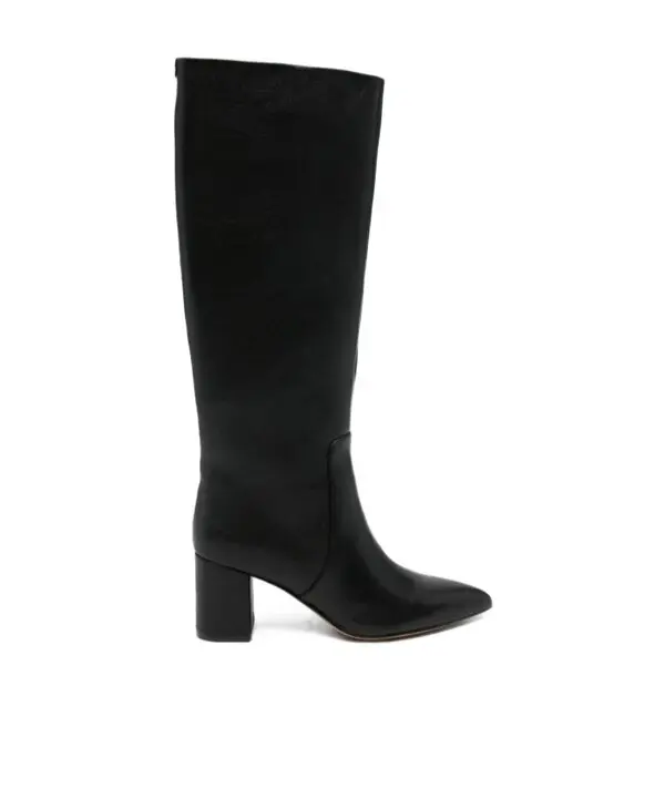 TWINSET Block Heel Pointed Toe Boots