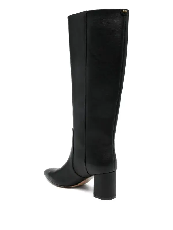 TWINSET Block Heel Pointed Toe Boots
