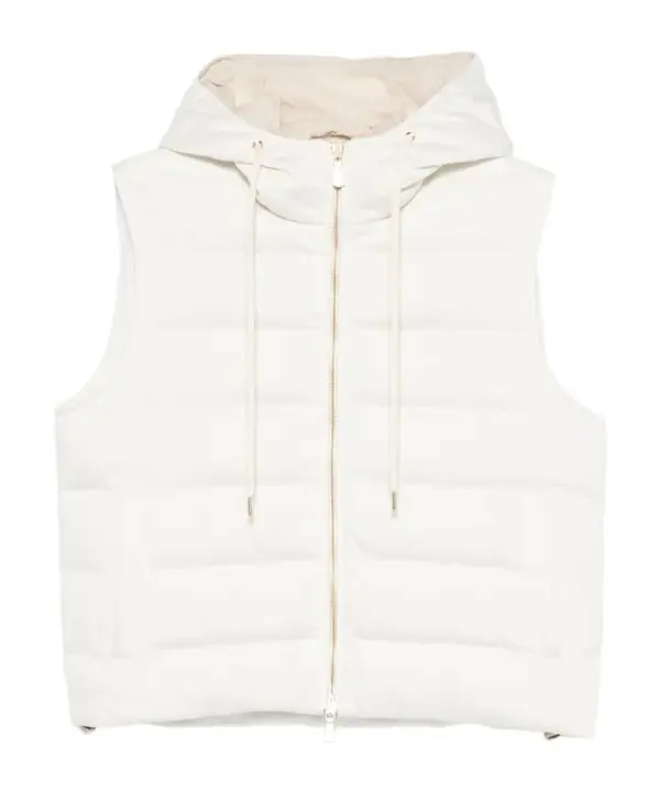 Eleventy Quilted-pattern Gilet