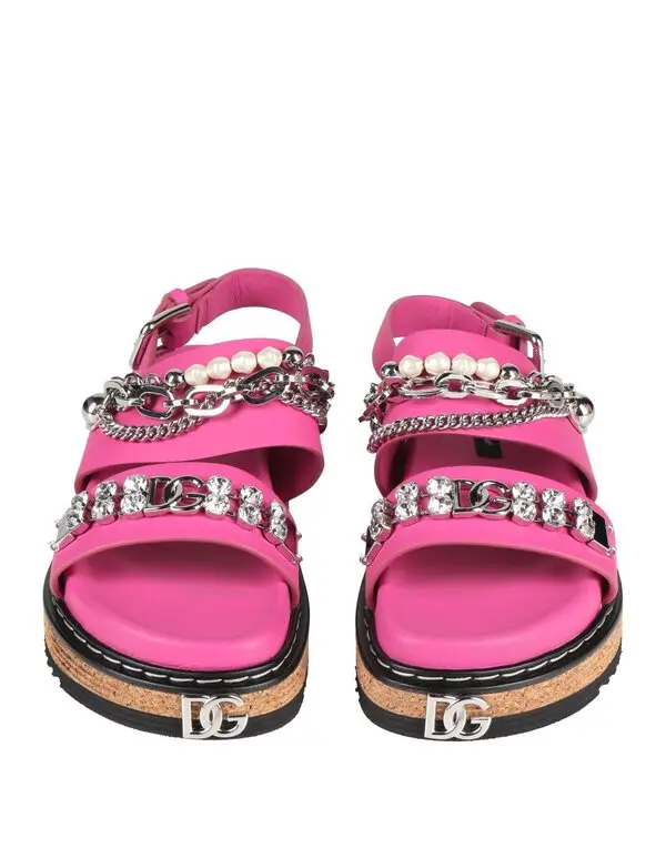 Dolce & Gabbana Minimalist Leather Sandals