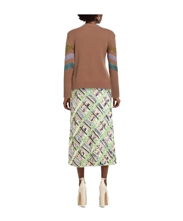 Max Mara Color Blocked Jumpers