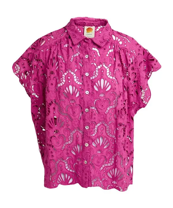 Farm Rio Lace Shirt
