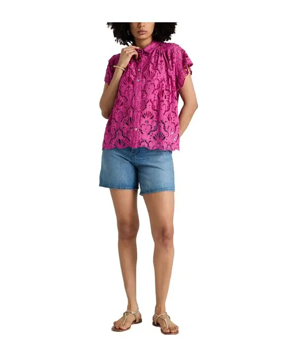 Farm Rio Lace Shirt