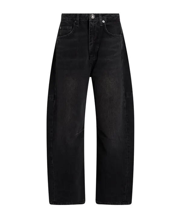 Rag & Bone Solid Color Denim Trousers