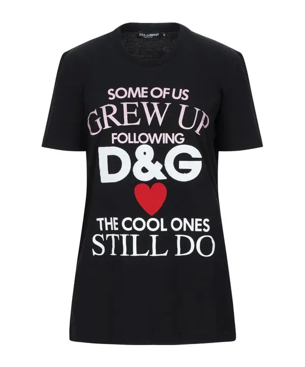 Dolce & Gabbana Printed T-shirt - Black