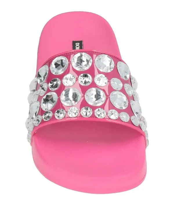 Dolce & Gabbana Embellished Pool Slides