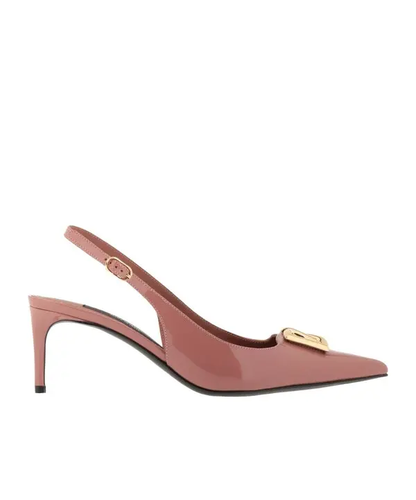 Dolce & Gabbana Patent Leather Slingback Pumps