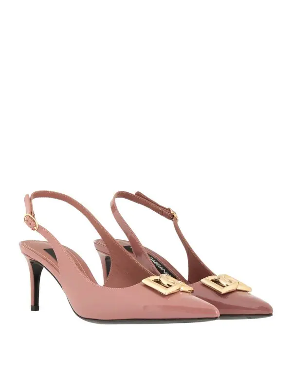 Dolce & Gabbana Patent Leather Slingback Pumps