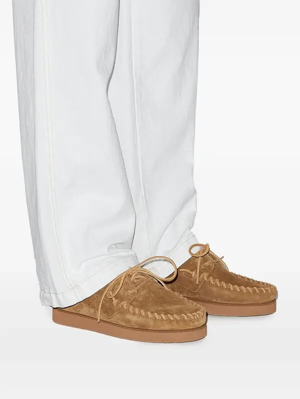 Isabel Marant Étoile Fylan Boat Shoes - Brown