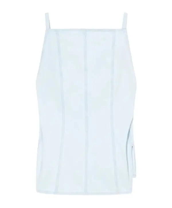 Closed Strappy Panel Top