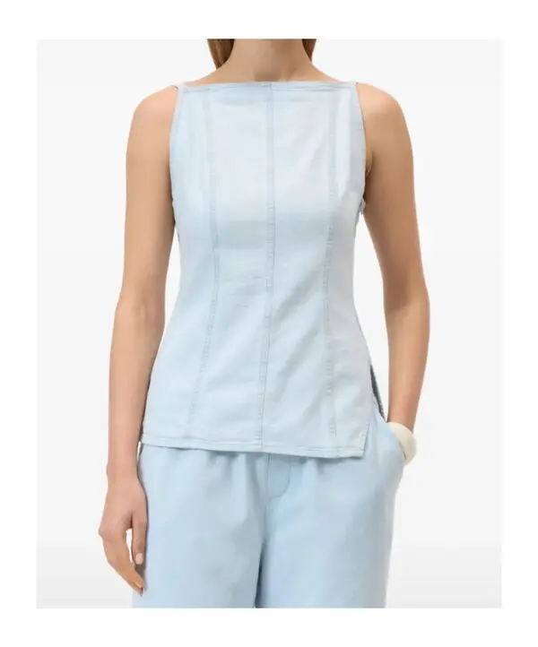 Closed Strappy Panel Top